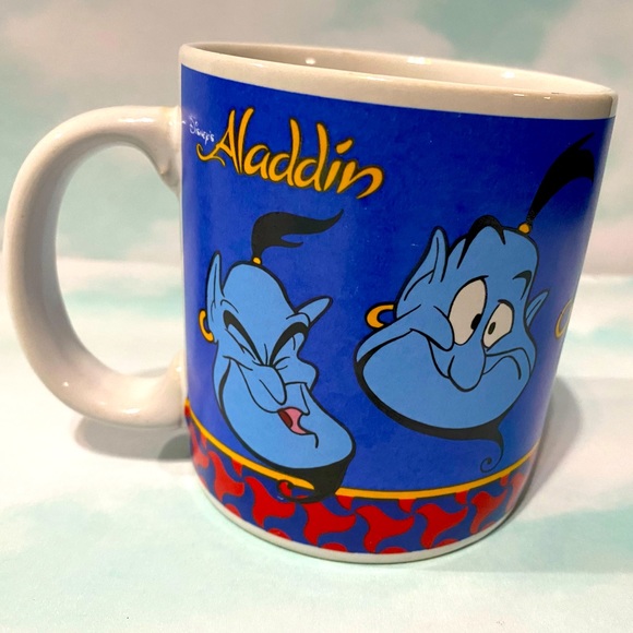 Disney | Dining | Disney Classics Aladdin Vintage 9s Genie Wdifferent ...